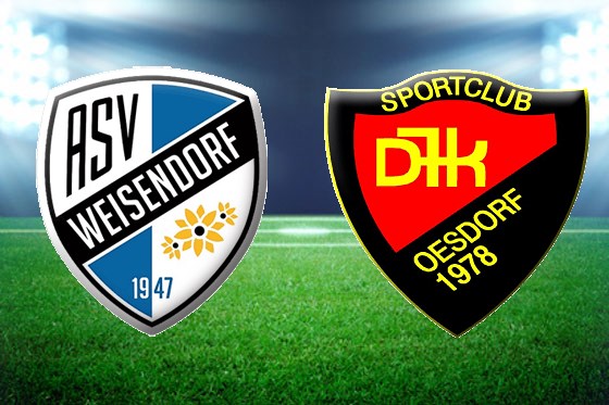 ASV Weisendorf - DJK-SC Oesdorf, Bezirksliga Mittelfranken Nord ...