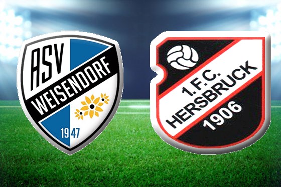 ASV Weisendorf - 1. FC Hersbruck, Bezirksliga Mittelfranken Nord ...