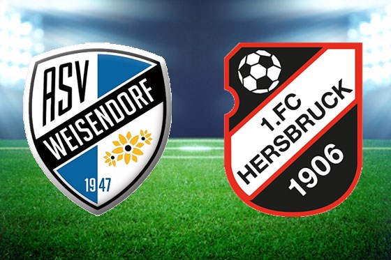 ASV Weisendorf - 1. FC Hersbruck, Bezirksliga Mittelfranken Nord ...
